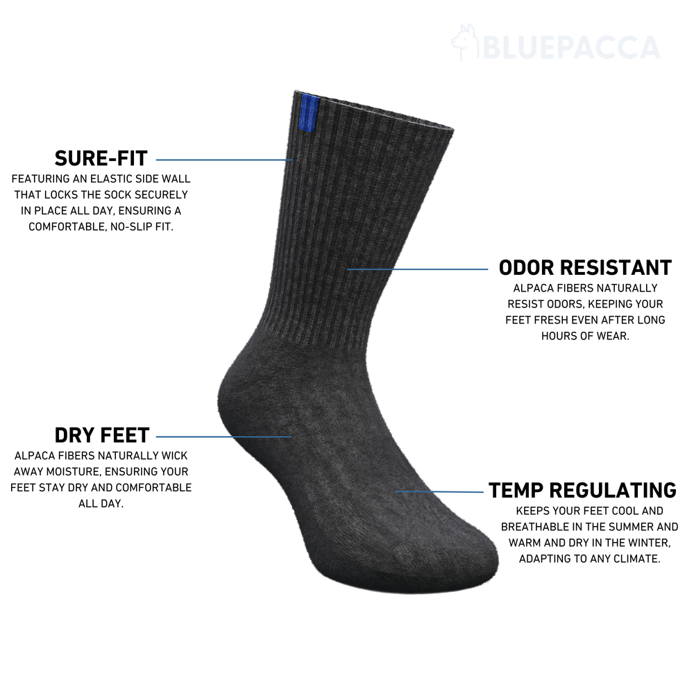 Bluepacca Alpaca Socks: Hardworking Socks for Hardworking People